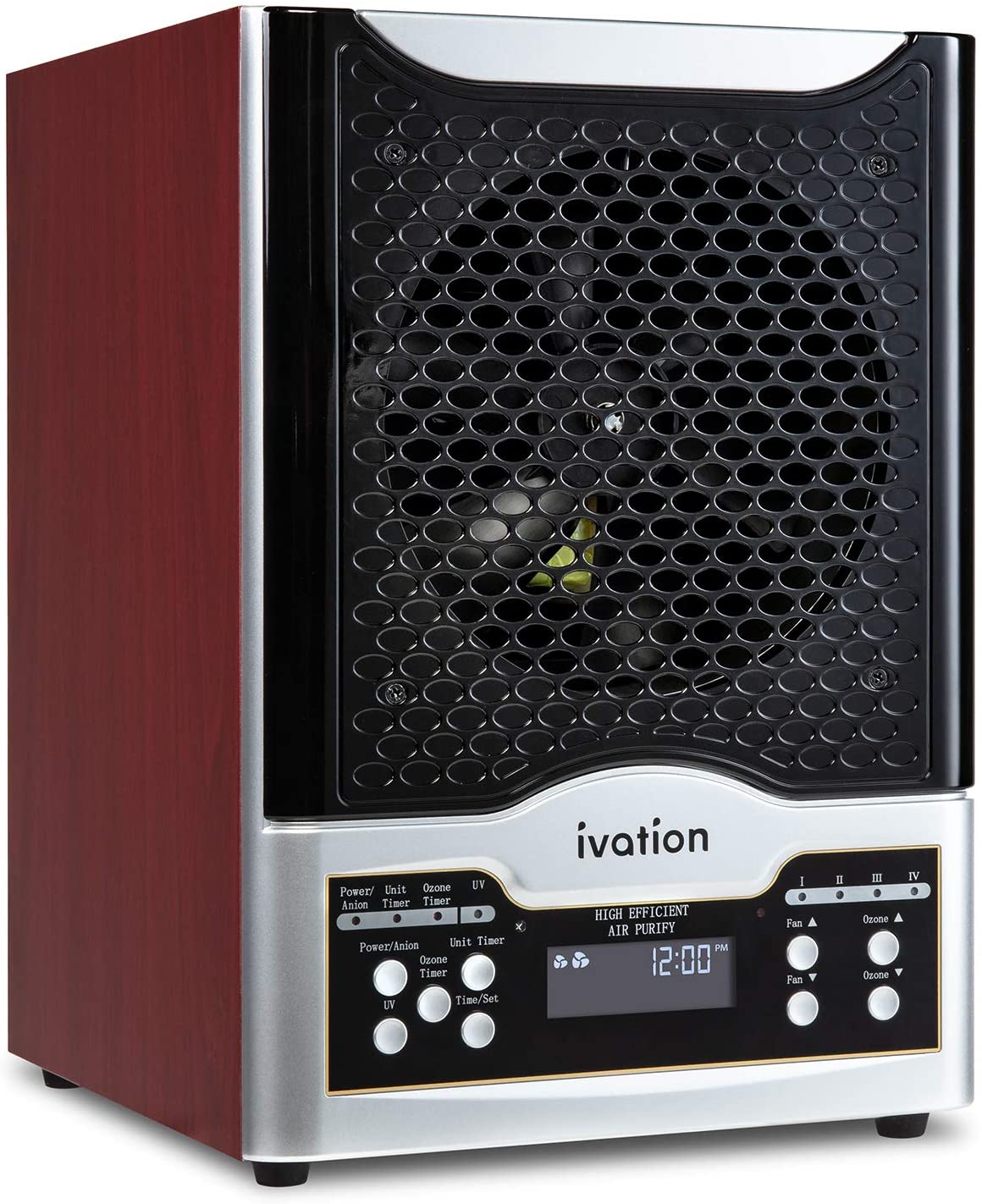 Air filter ionizer ozone store