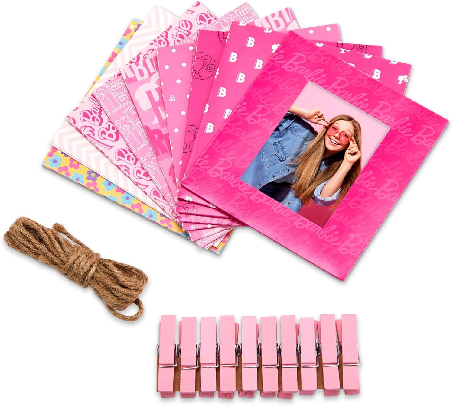 Barbie x Kodak Colorful & Decorative Barbie-Themed Paper Frames, clips ...