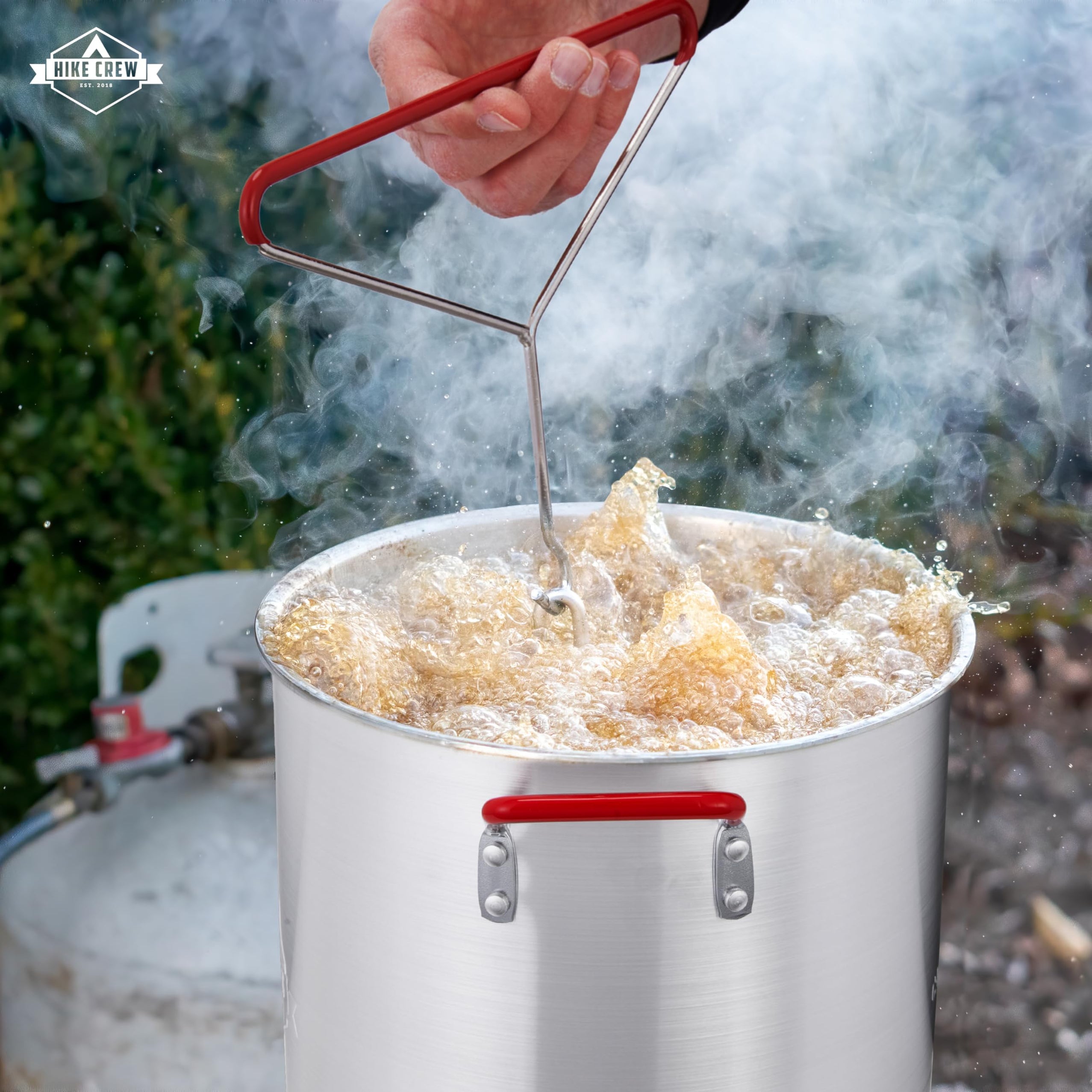 Outdoor Turkey Fryer Kit W/30Qt Boiler Pot, Turkey Fryer Pot, Stand ...