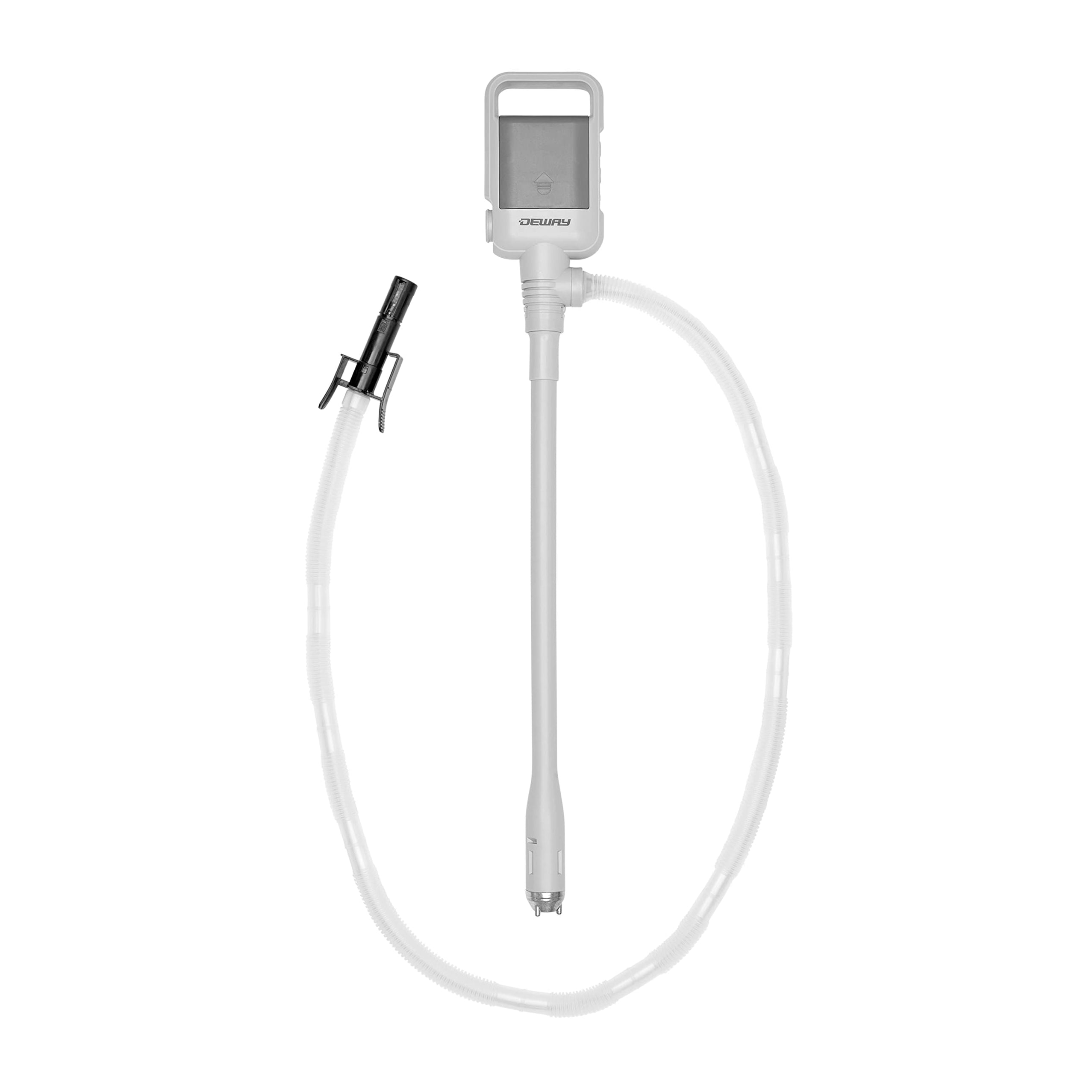 Deway Automatic Fuel Transfer Pump with Clip Nozzle for Flow Control ...
