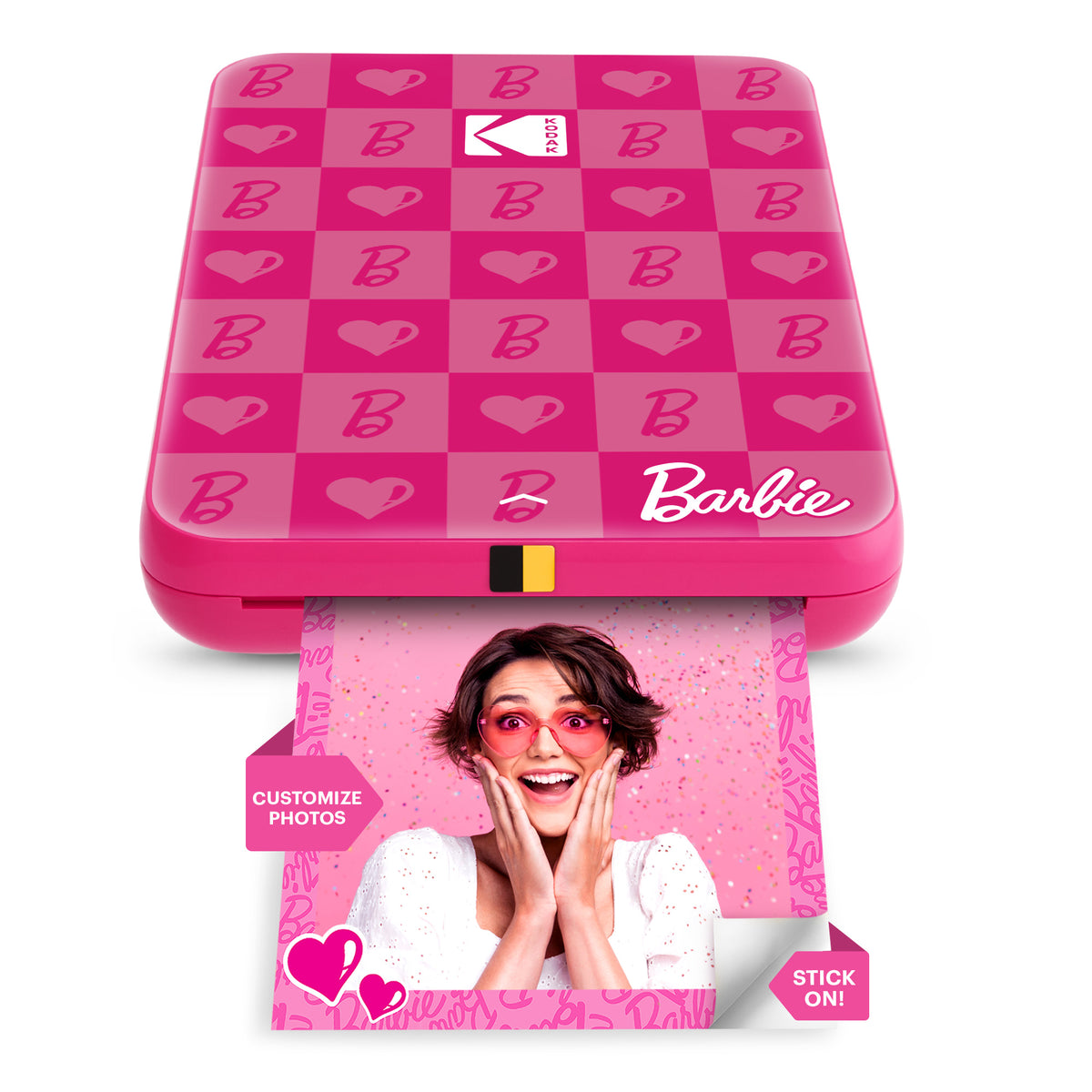 Barbie x Kodak STEP Slim Wireless Photo Printer | Instant 2x3 Prints ...