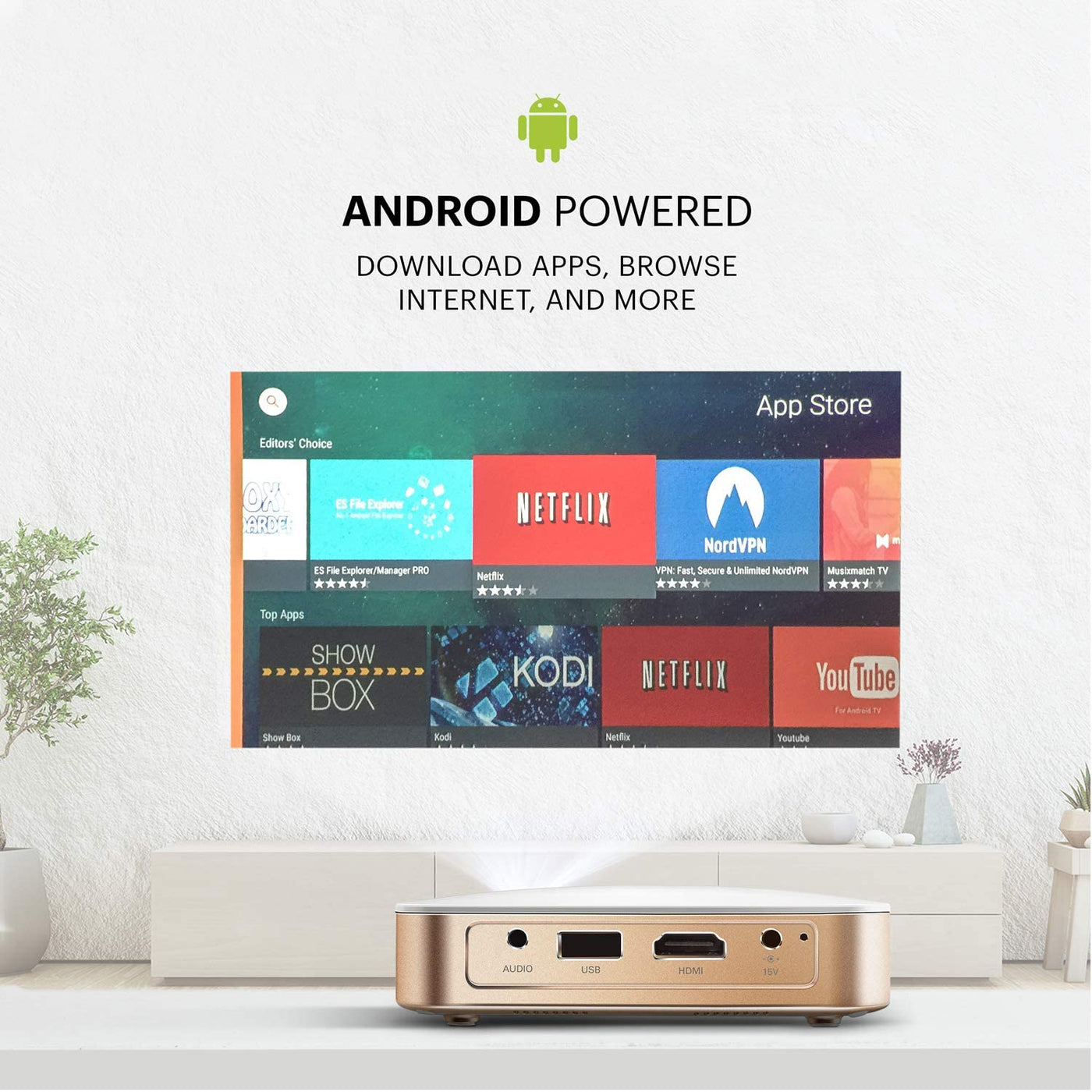 Kodak Luma Portable Smart Projector Kit | Compact Home Theater Solution ...