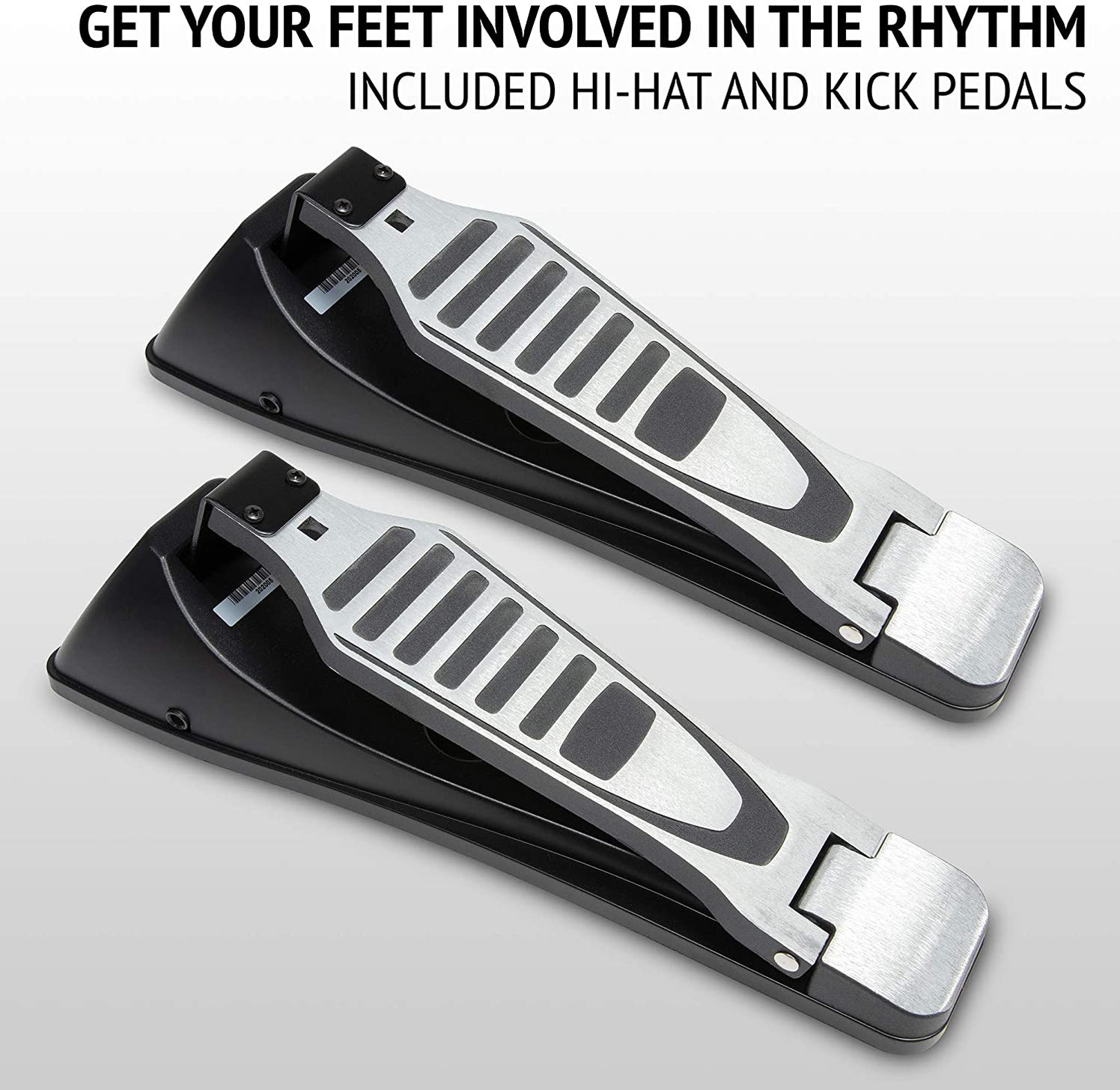 7-Piece Electronic Drum Set – Professional Kit with Sticks | SkyMall